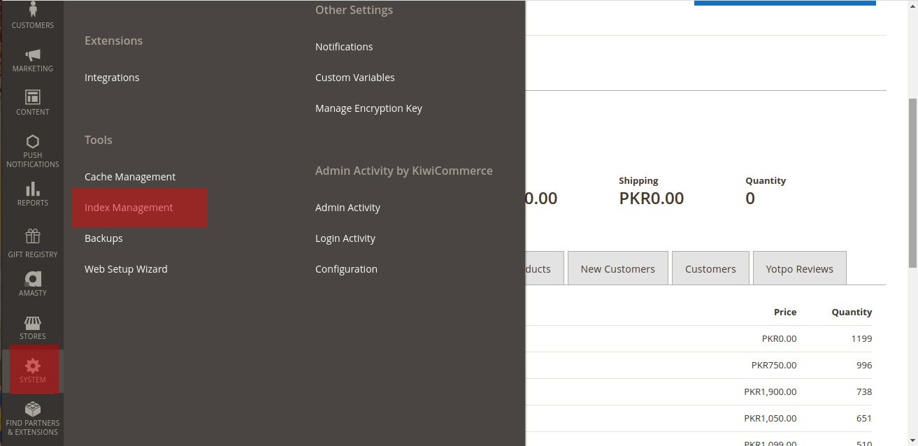 How to re-index Magento data? - Devrims How to re-index Magento data? - Devrims